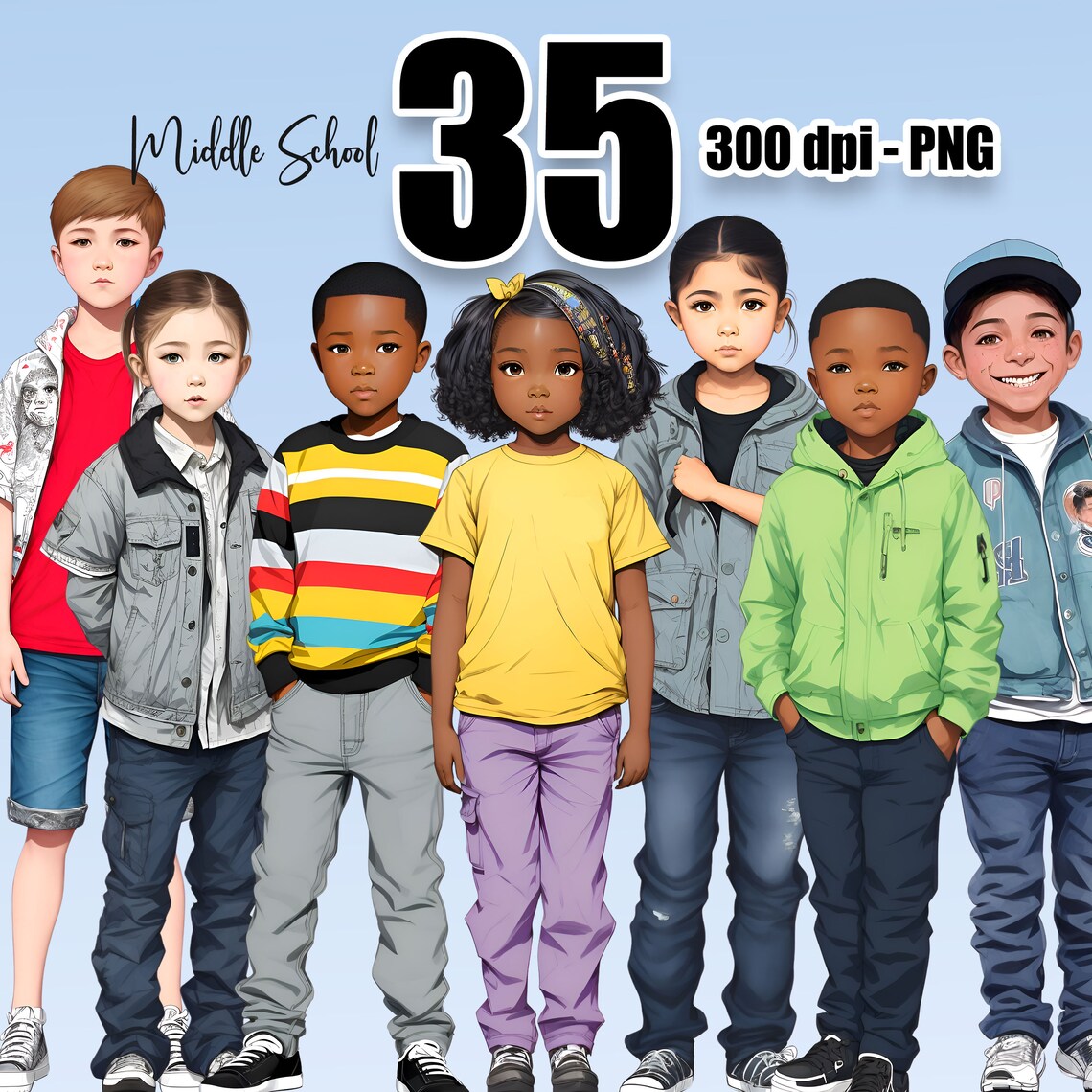 Kids PNG, Kids Clipart, Children Clipart Kids PNG, Boy Girl Clipart ...