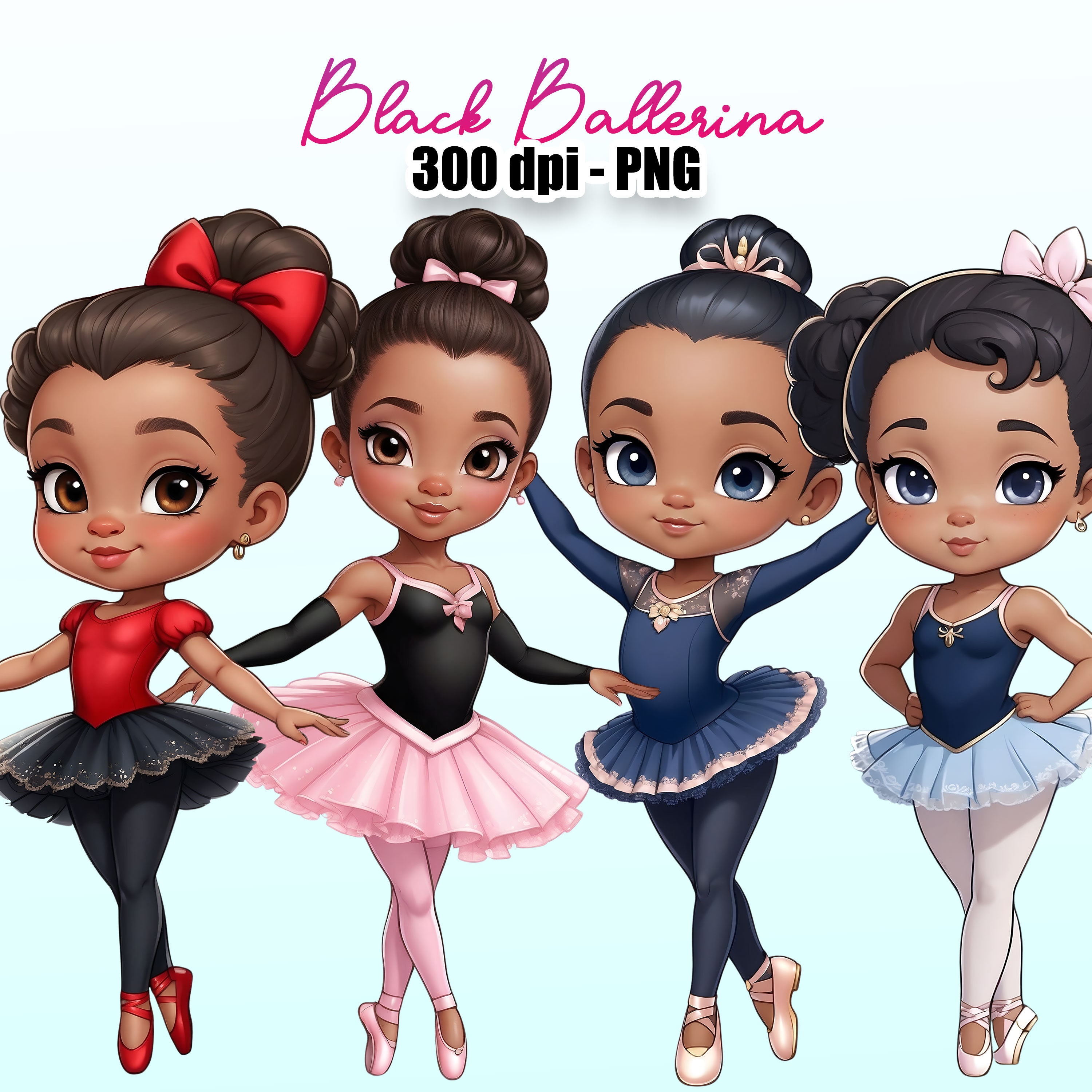 Ballerina Clipart, Baby Girl Clipart, Cute Ballet, Dance Class, Ballet ...