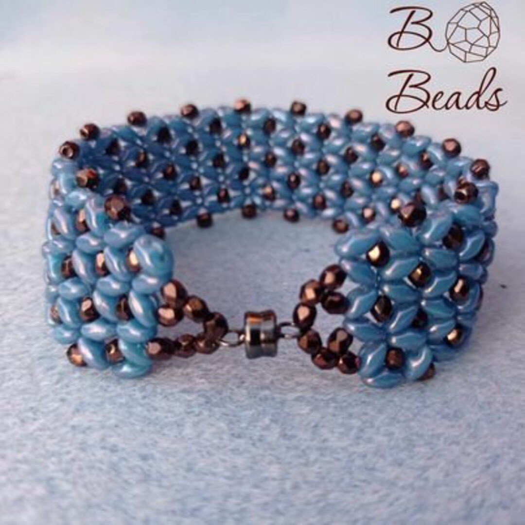 Superduo Bracelet PDF Pattern - Etsy