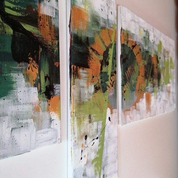 Painting Abstract Acrylic - Etsy