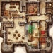 Garrison Battle Map, Dnd Battle Map, D&D, Battlemap, Dungeons and ...