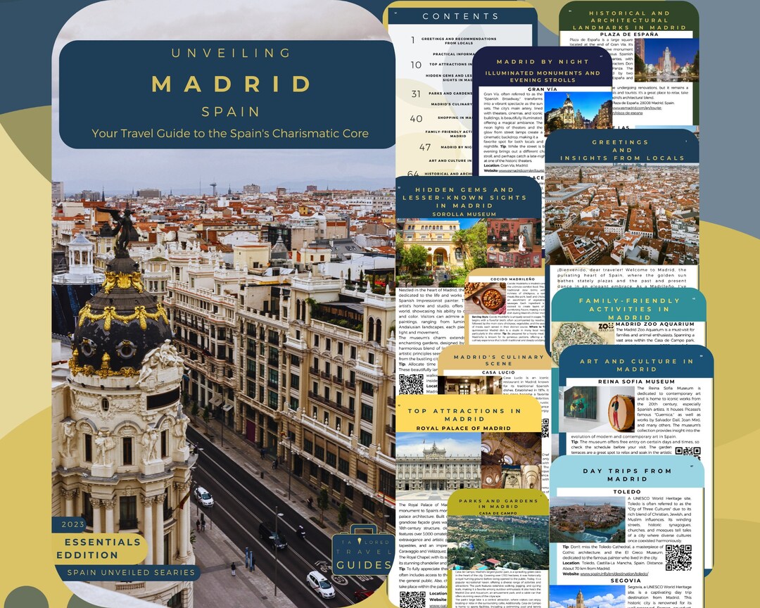 Unveiling Madrid Spain: Your Travel Guide to Spain's Charismatic Core ...