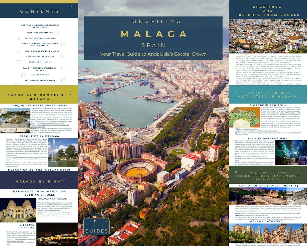 Unveiling Malaga - Spain: Your Travel Guide to Andalusia's Coastal ...