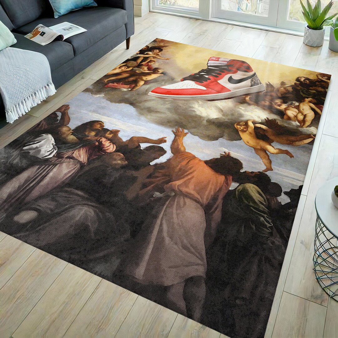 Shoes Rug Sneakerhead Rug Shoes Cabinet Rug Sneaker Carpet - Etsy