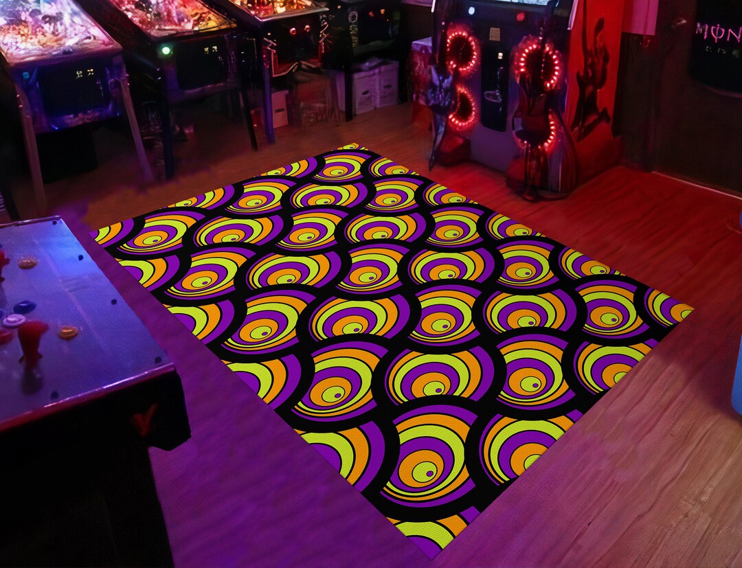 Arcade Bar Rug Arcade Carpet Retro Arcade Rug Retro Arcade - Etsy