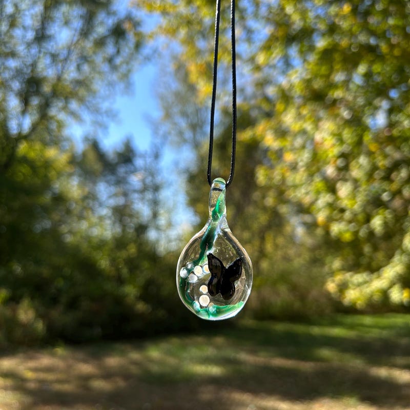 Butterfly Pendant - Etsy