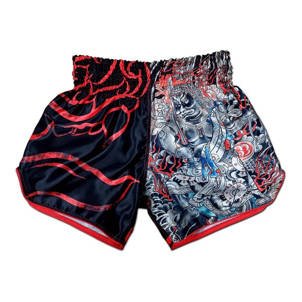Red Boxing Shorts Men - Etsy