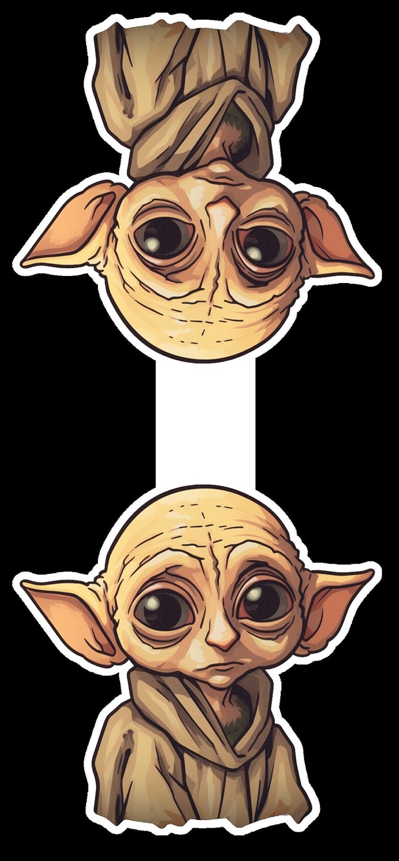 Dobby Inspired Harry Potter Inspired Collection Magnetic Bookmark - Etsy