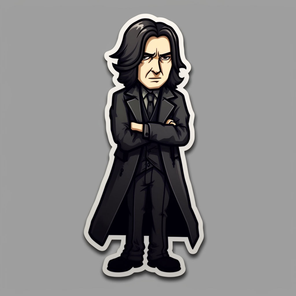 Snape Inspired Harry Potter Inspired Collection Magnetic Bookmark - Etsy