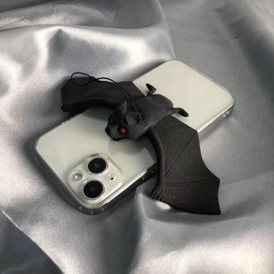 Black Bat Phone Case Halloween Bat Phone Case for iPhone 7 8 Plus XR XS ...