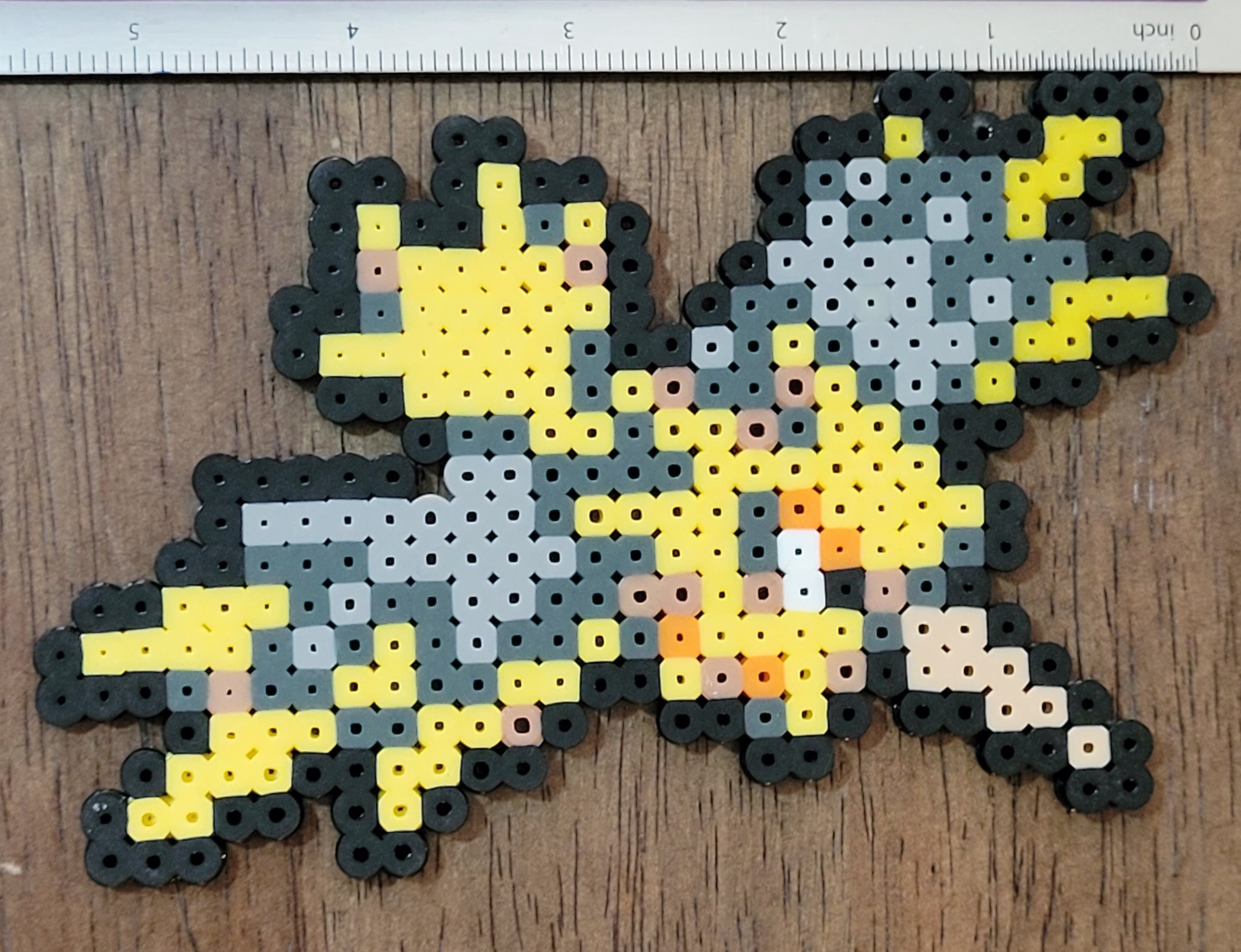 Pokemon Zapdos Perler Bead Pixel Art - Etsy