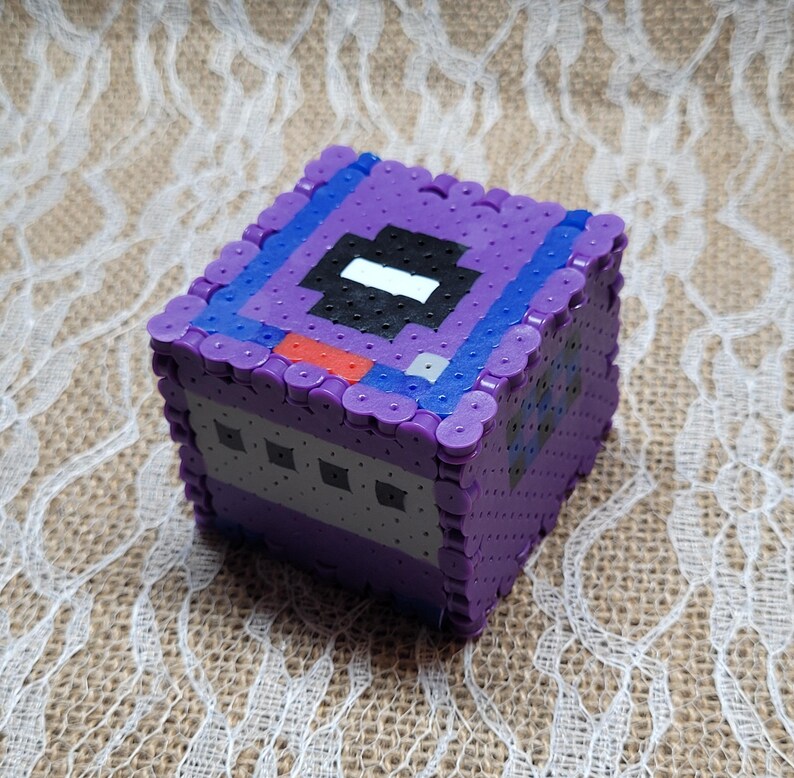 3D Gamecube Perler Bead Pixel Art - Etsy
