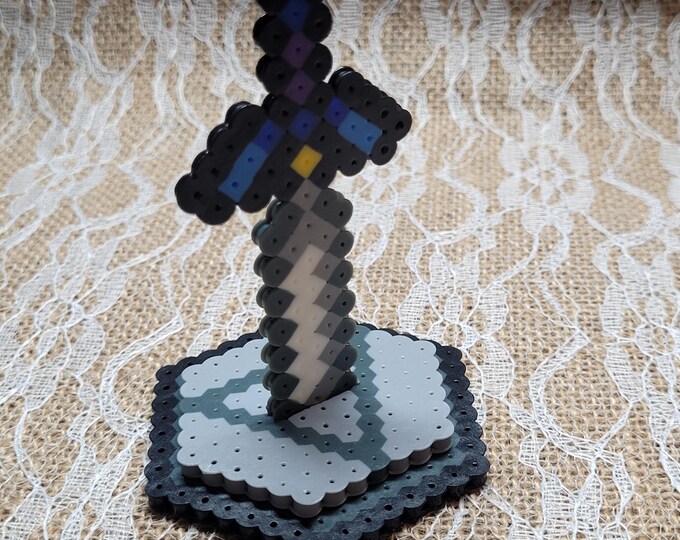 Master Sword in Stone Base Legend of Zelda 3D Perler Bead Pixel Art - Etsy