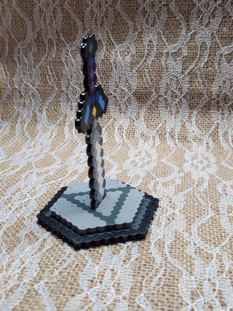 Master Sword in Stone Base Legend of Zelda 3D Perler Bead Pixel Art - Etsy