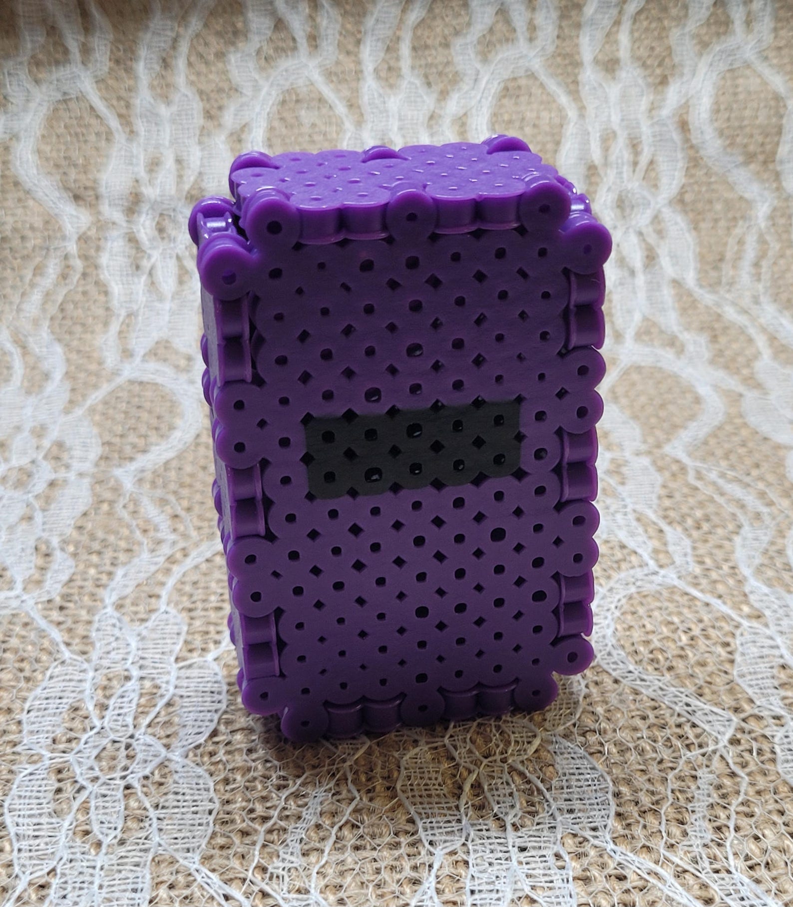 3D Purple Gameboy Color Perler Bead Pixel Art - Etsy