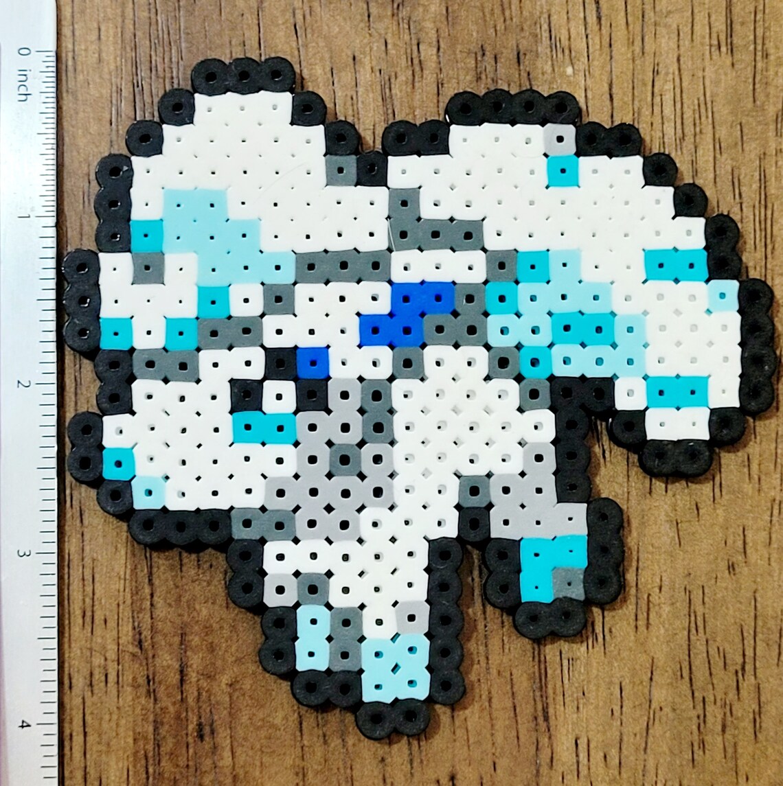 Pokemon Alolan Vulpix Perler Bead Pixel Art - Etsy