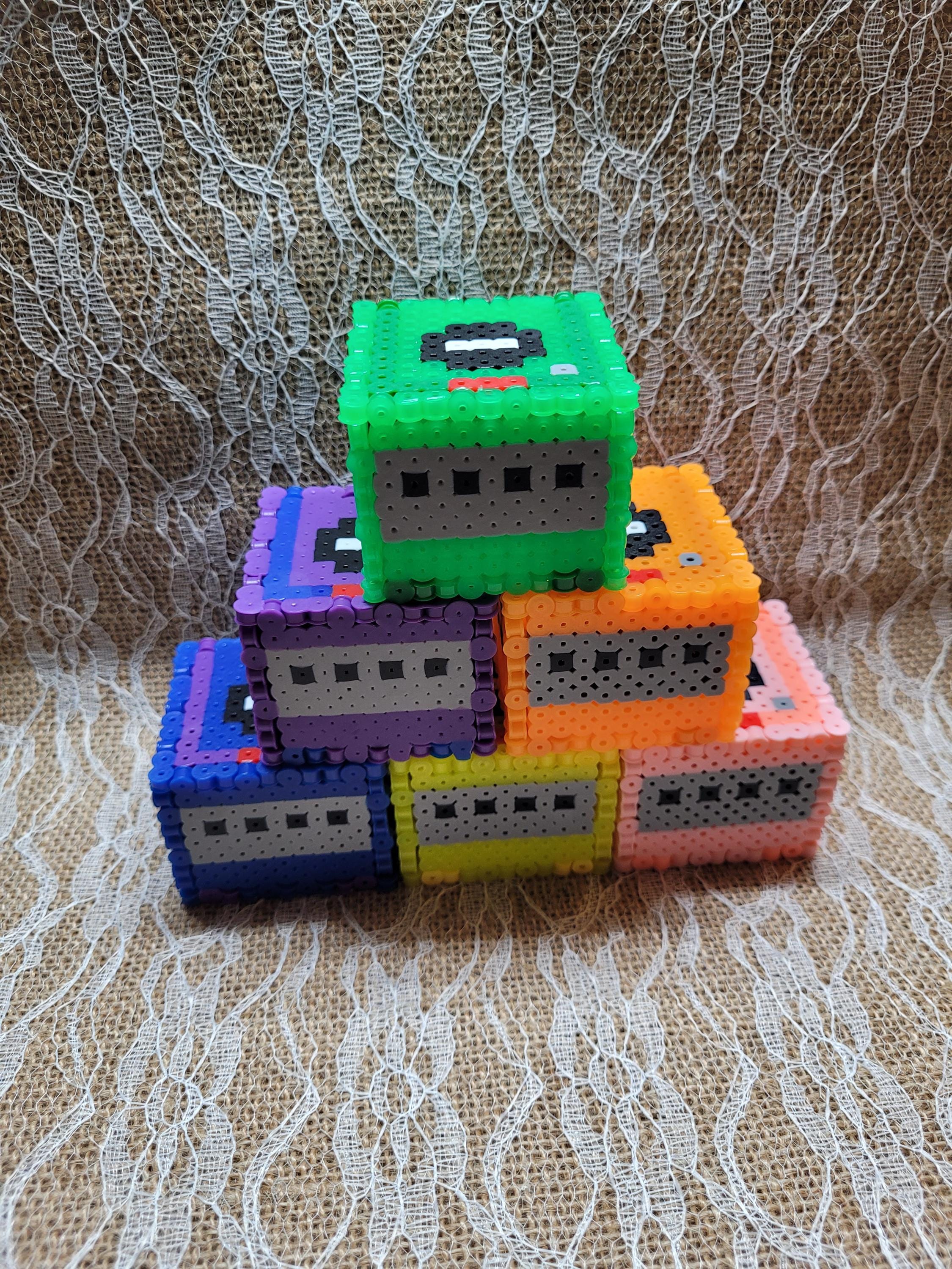 3D Gamecube Perler Bead Pixel Art - Etsy