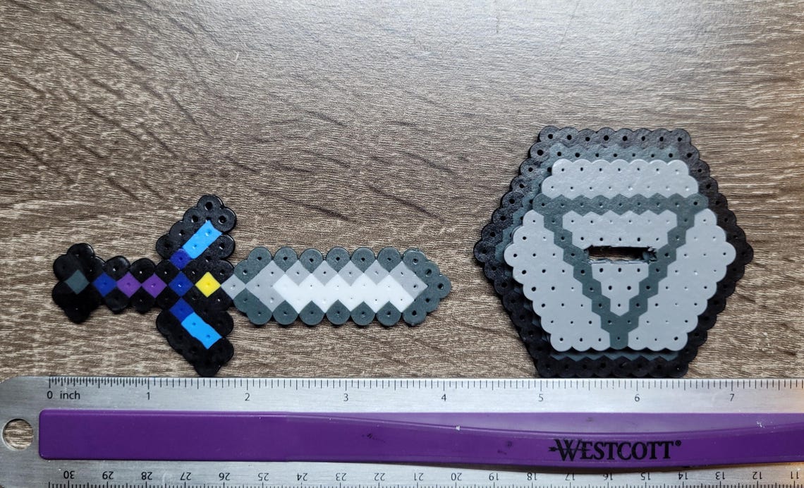 Master Sword in Stone Base Legend of Zelda 3D Perler Bead Pixel Art - Etsy