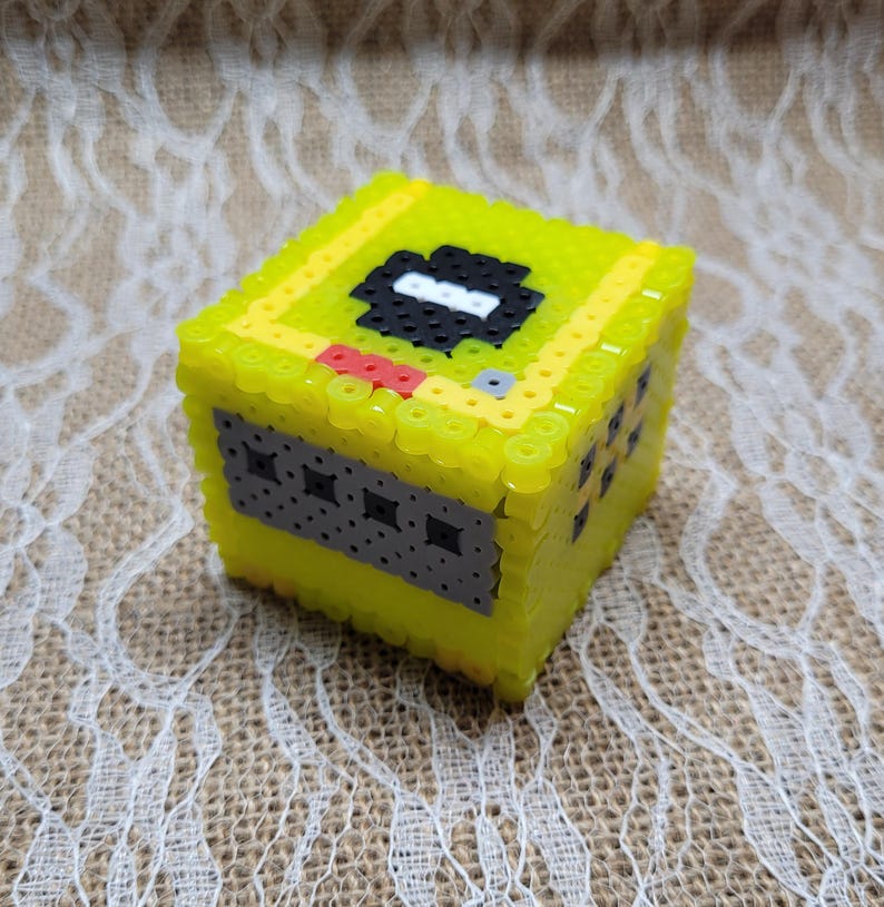 3D Gamecube Perler Bead Pixel Art - Etsy