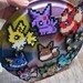 Chibi Eeveelutions Color Wheel Perler Bead Pizza Pan Art - Etsy