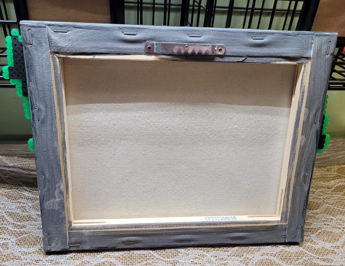 Fallout Perler X Canvas Painting - Etsy