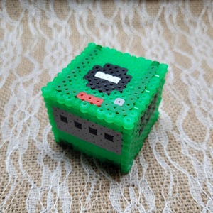 3D Gamecube Perler Bead Pixel Art - Etsy