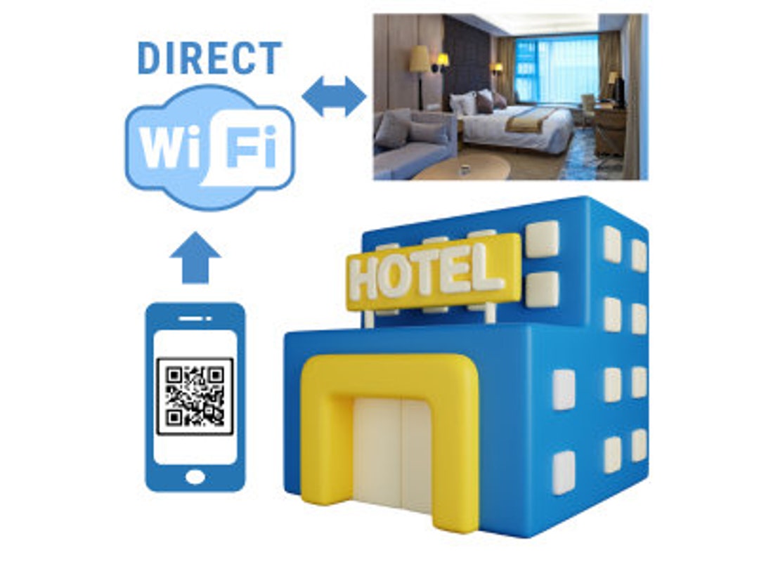 Hotel QR Code - Direct WIFI - Etsy