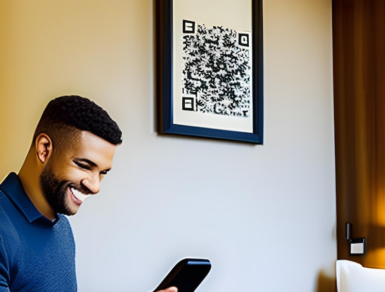 Hotel QR Code - Direct WIFI - Etsy