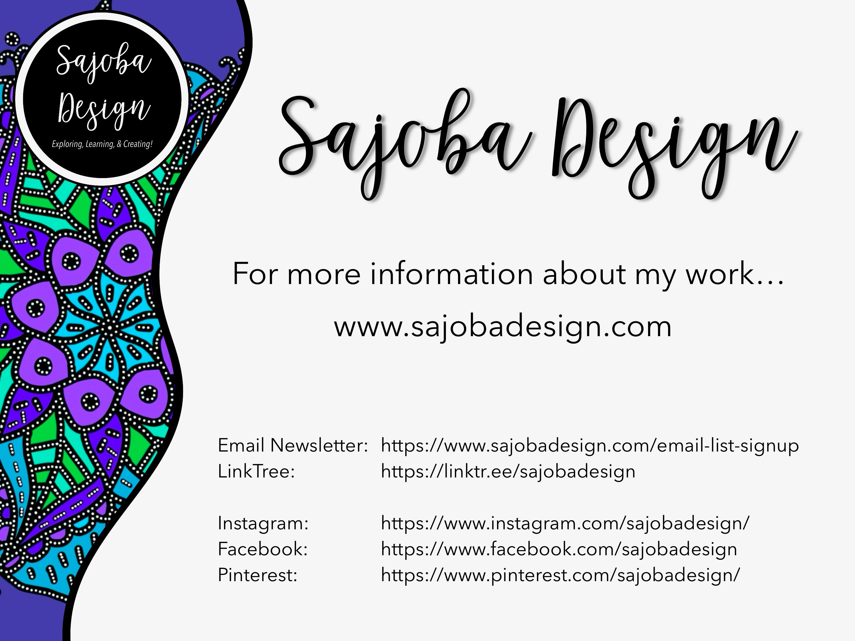 Digital Mandala Sticker-01 - Etsy