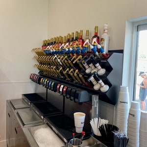 Soda Shop Sryup Rack - Etsy