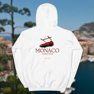Monaco Monte Carlo Yacht Club Hoodie - Etsy