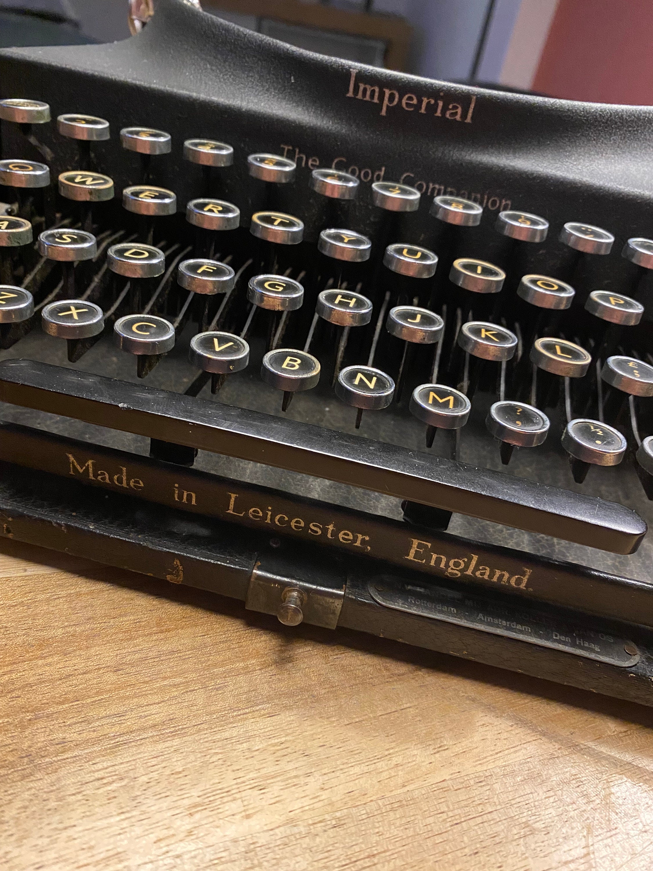 Vintage Imperial Good Companion Travel Typewriter 1948 - Etsy