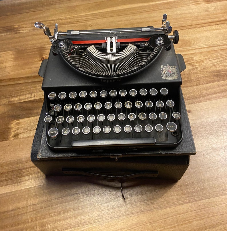 Vintage Imperial Good Companion Travel Typewriter 1948 - Etsy
