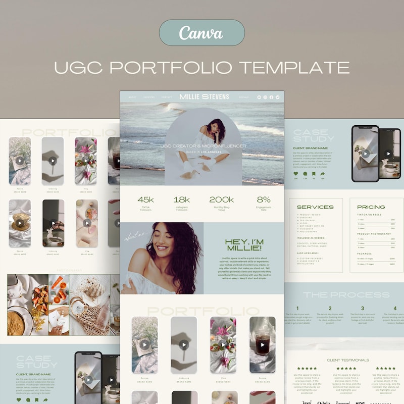 Portfolio Canva - Etsy