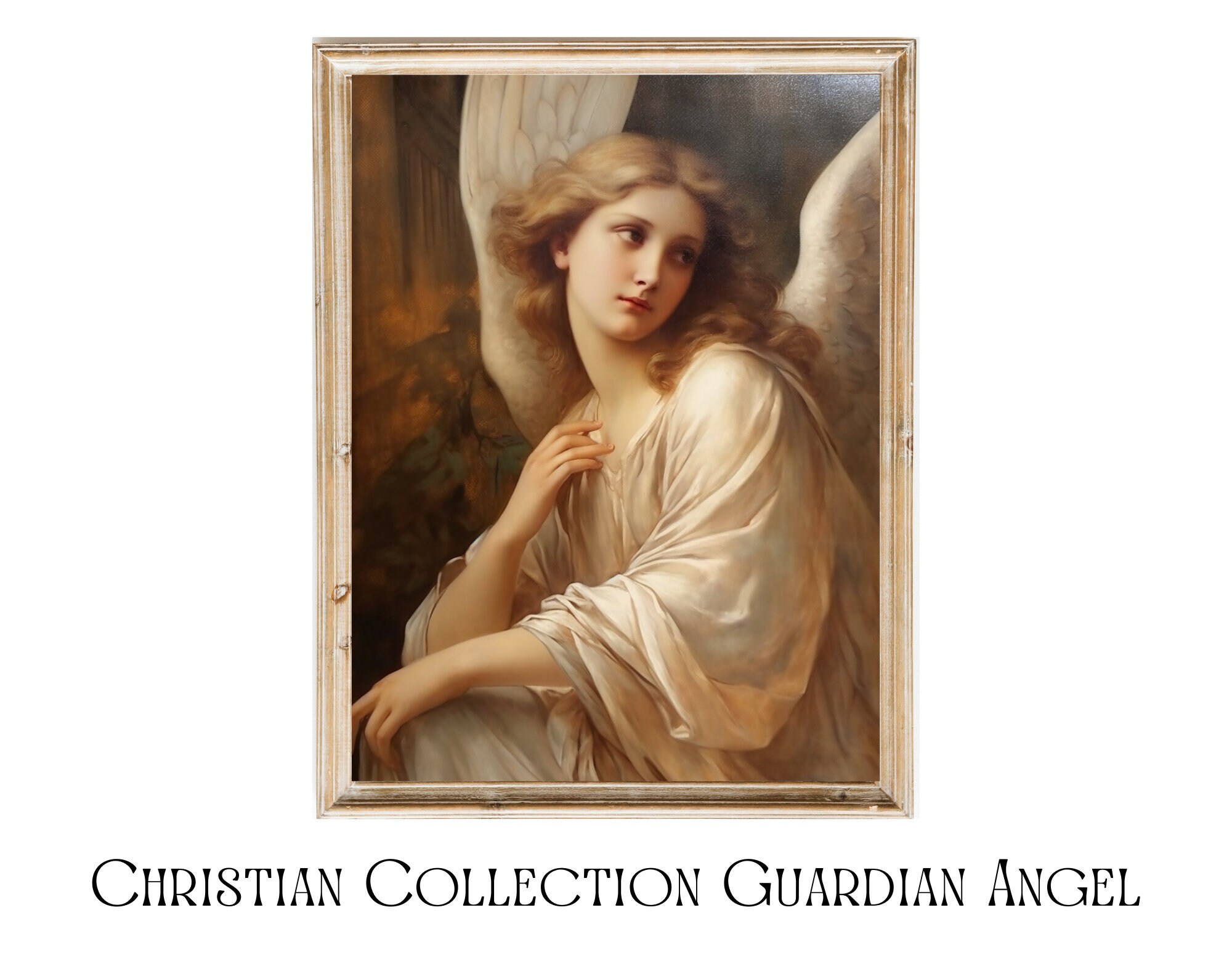 Guardian Angel Art Print Guardian Angel Art Digital - Etsy