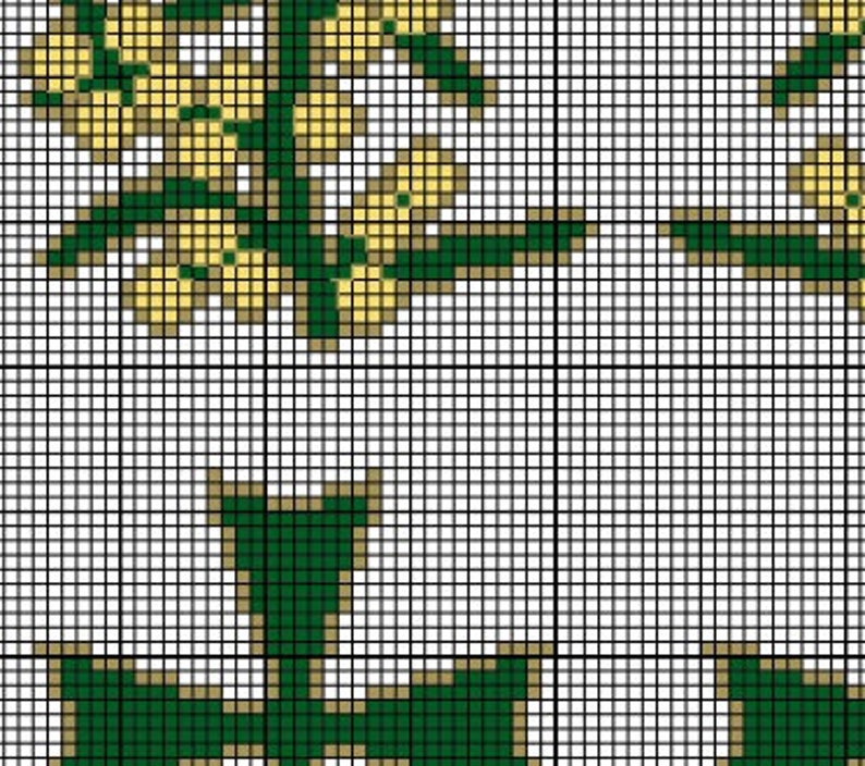 Golden Wattle Embroidery Pattern for Orthodox Christian Vestments - PDF ...