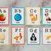 ABC Flashcards Alphabet Card Counting Card for Baby Toddler Preschool ...