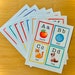 ABC Flashcards Alphabet Card Counting Card for Baby Toddler Preschool ...