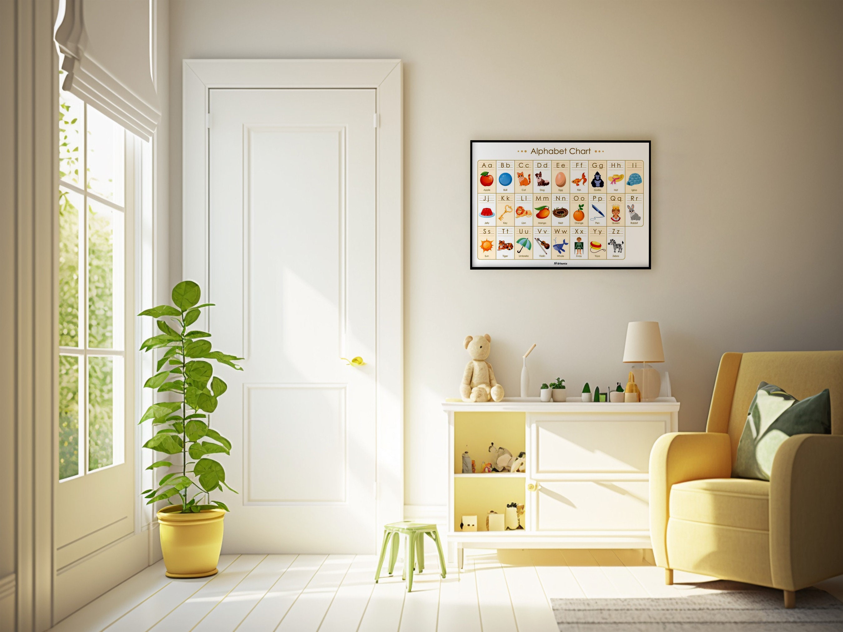 ABC Poster Color Poster Bundle Alphabet Poster and Colors Poster ...