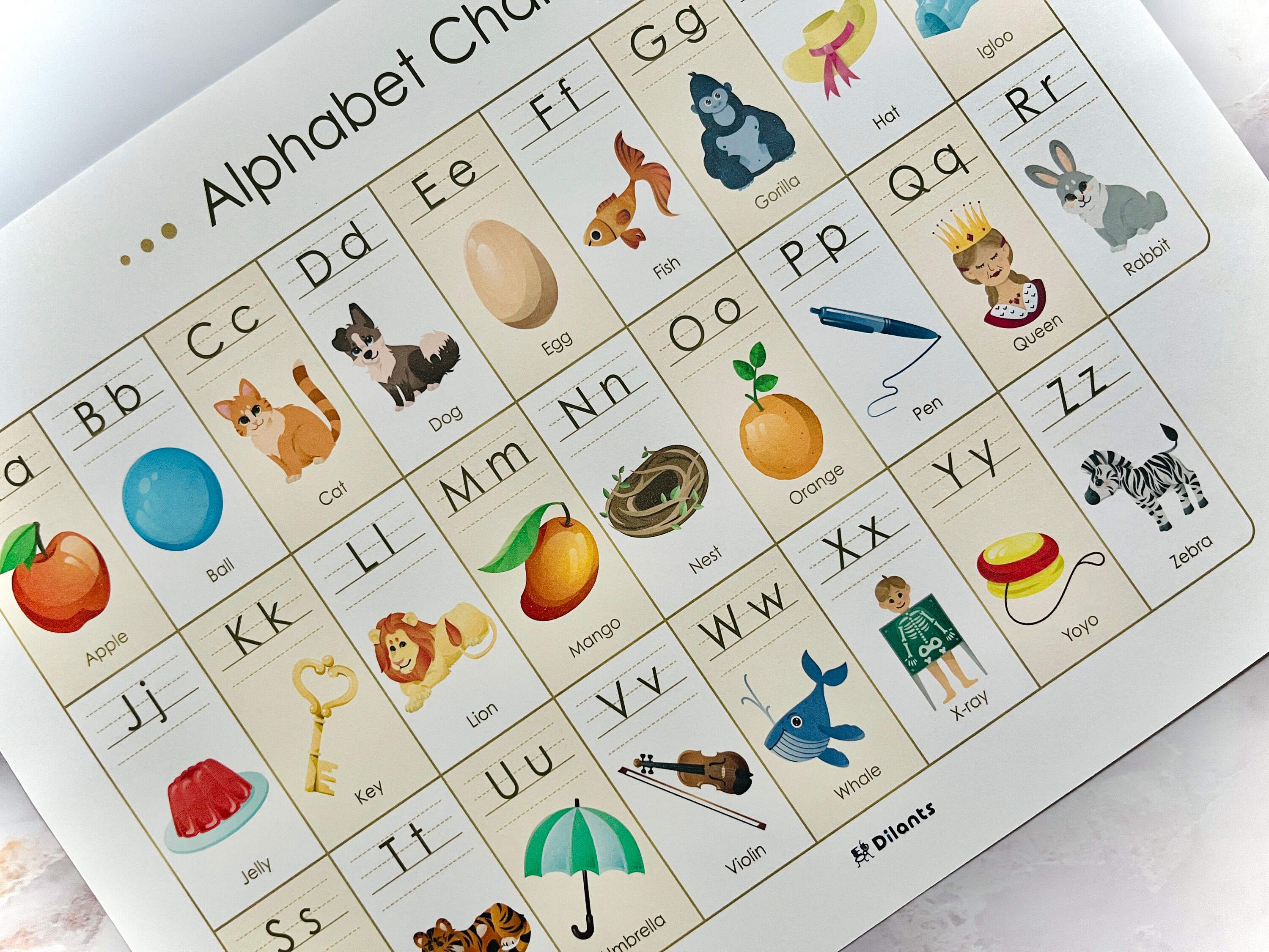 ABC Poster Color Poster Bundle Alphabet Poster and Colors Poster ...