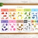 Color Poster Shapes Poster Bundle Color Chart Shape Chart Printable Set ...