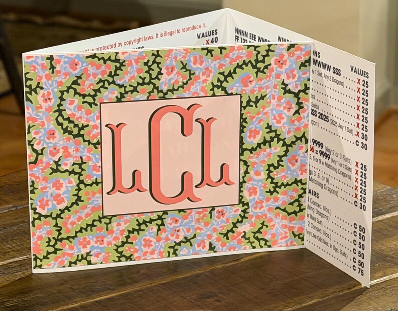 Personalized Waterproof Mahjong Card Stickers: Wallpaper Designs - Etsy