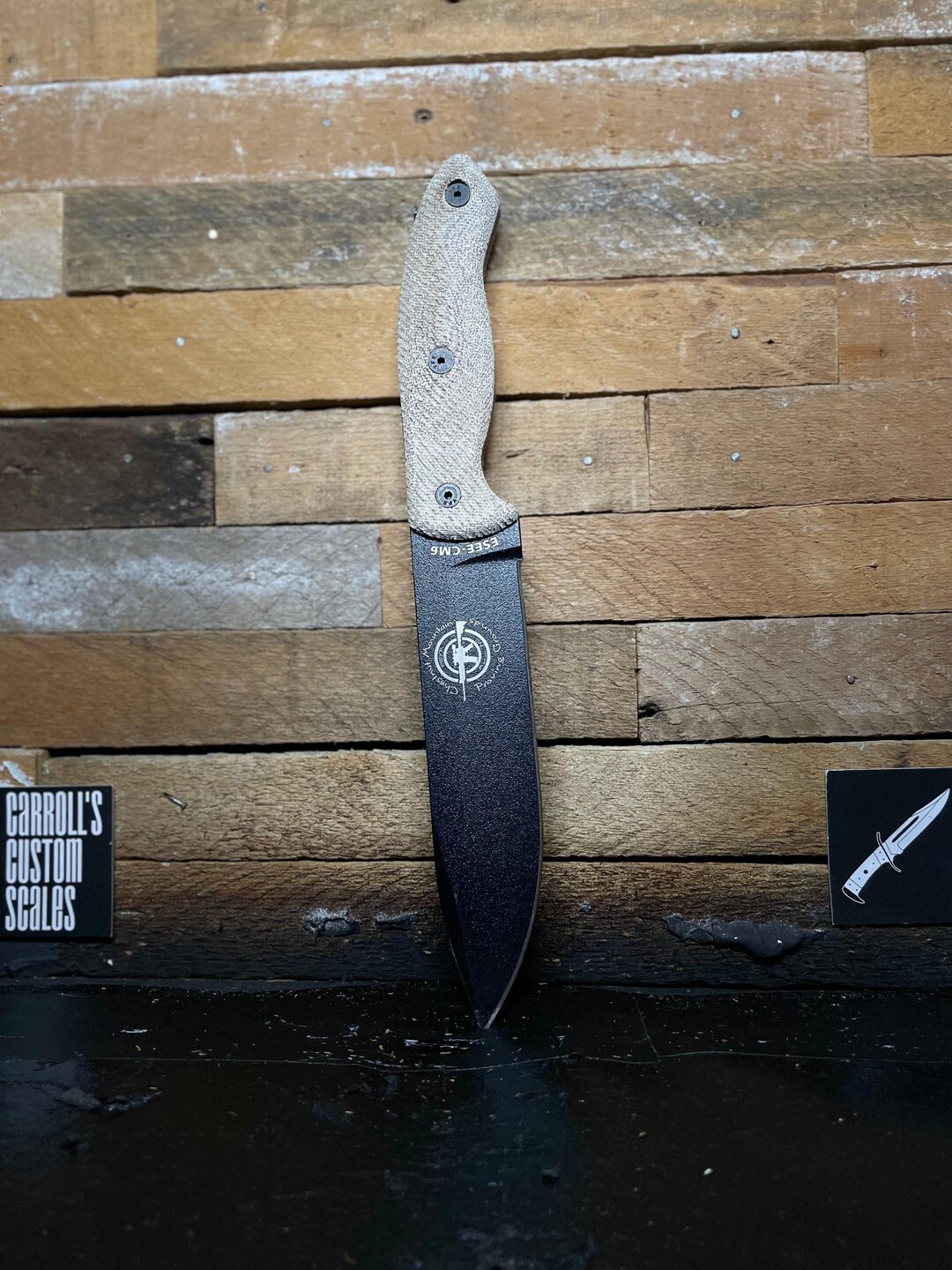 Esee CM6 Canvas Micarta Handles - Etsy