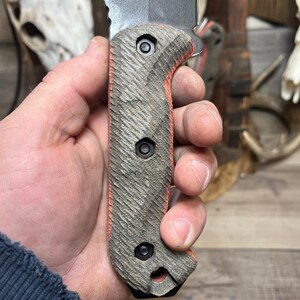 Ka-bar: Becker Bk2, Bk9, Etc. Canvas Micarta Handles knife Not Included ...