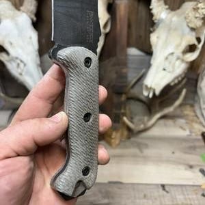 KA-BAR Becker BK2, BK9, Etc. Canvas Micarta Handles - Etsy