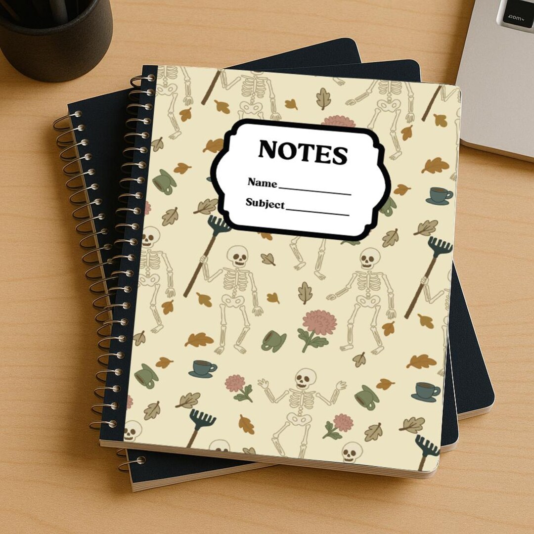 Printable Notebook Cover PNG Back to School Custom Junk Journal Kids ...