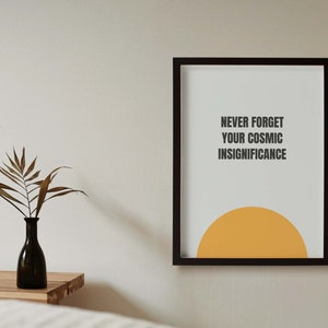 Funny Subversive Printable Wall Art, Comedic Digital Prints, Dark ...