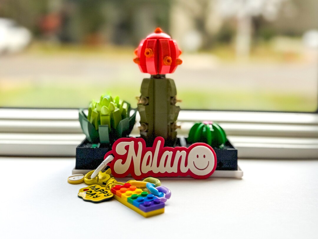 Personalized Smile Name Tag, 3D Printed PLA Keychain, Bag Charm - Etsy