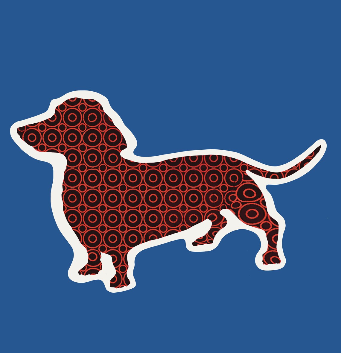 Dachshund Clipart, Digital PNG Sticker, Sausage Dog Clip Art, Cute ...