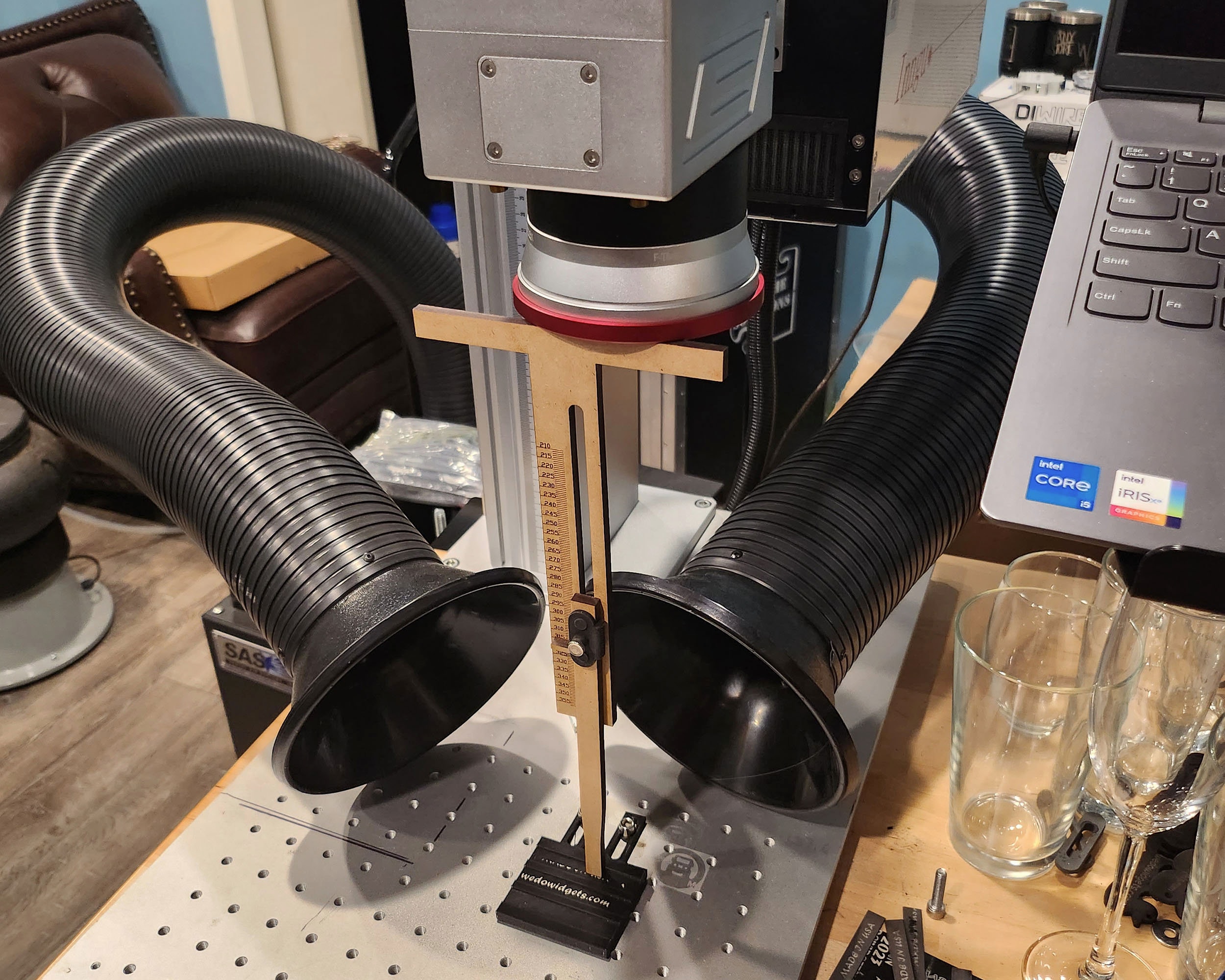 Adjustable Laser Focus Measuring Stick - Etsy